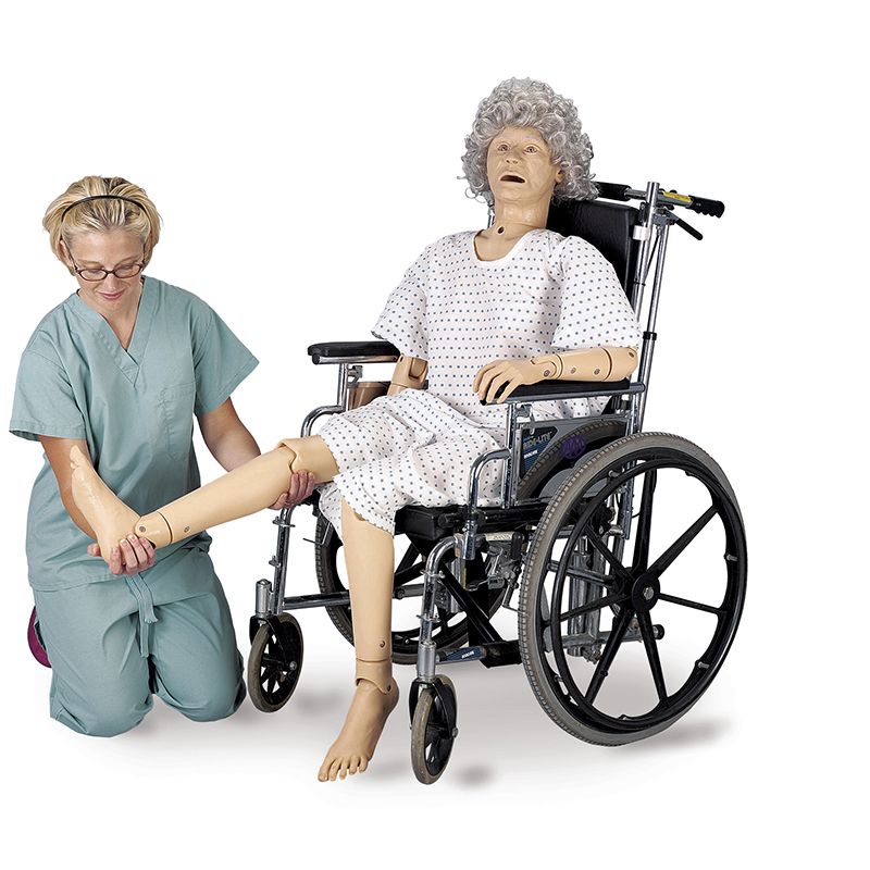 Elderly Care Manikin, Geri W44021 for €3,365.00 in Geriatric manikin