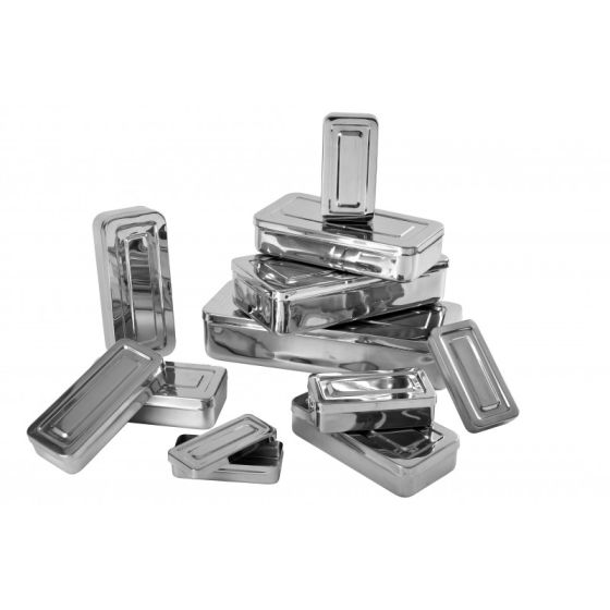Stainless steel instrument box Holtex for €25.92